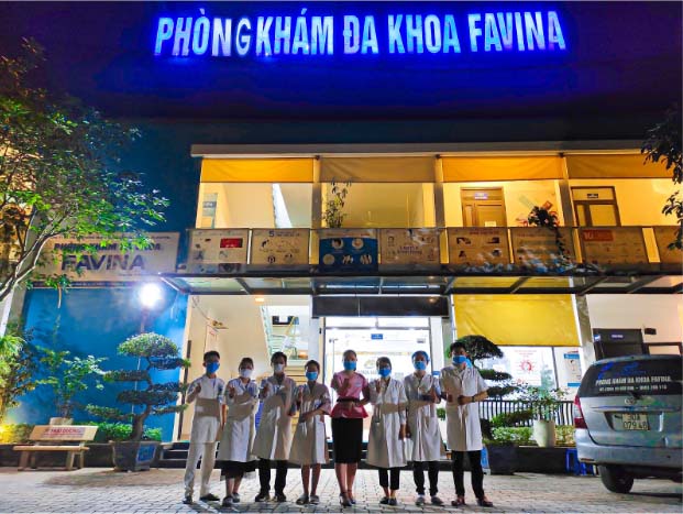 Khám chữa bệnh buổi tối nay đã có thể đến Favina - Phòng Khám Favina